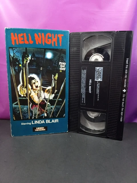 HELL NIGHT VHS Linda Blair Vencent Van Patten Hellnight £18.57 ...