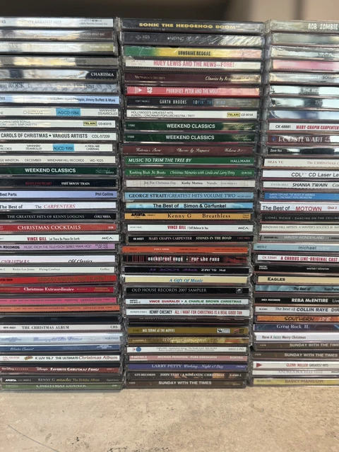 *LOT OF 100 CDS* Alt/Rock Random CD Collection SOME SEALED All With Art ...