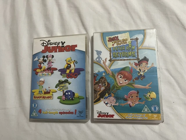 DISNEY JUNIOR SURPRISE Party And Jake & The Never Land Pirates DVD ...