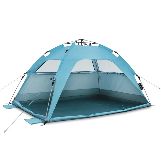 STRANDMUSCHEL QEEDO QUICK Palm Sekunden Strandzelt pop up - Oceanblue ...