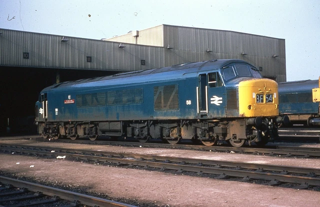 COLOUR RAIL SLIDE, DE1000, Class 45, 58, blue livery, Toton £1.25 ...