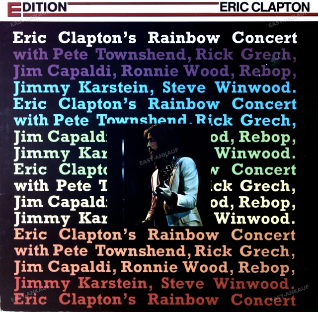 ERIC CLAPTON - Eric Clapton's Rainbow Concert LP (VG/VG) . EUR 11,99 ...