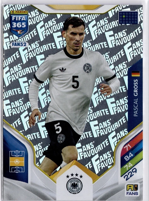 PANINI 365 2026 FAN50 Fans' Favourite Pascal Gross Germany £1.99 ...