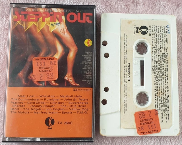 STEPIN' OUT 20 Original Hits 20 Original Stars - Audio Cassette Tape ...