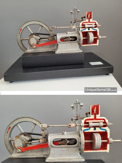 ORIGINAL 1960'S STEAM Engine Model by HOHM Germany Education Model £330 ...