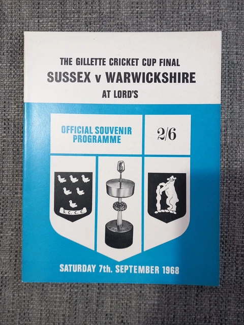 Programmes, Cricket Memorabilia, Sports Memorabilia - PicClick UK