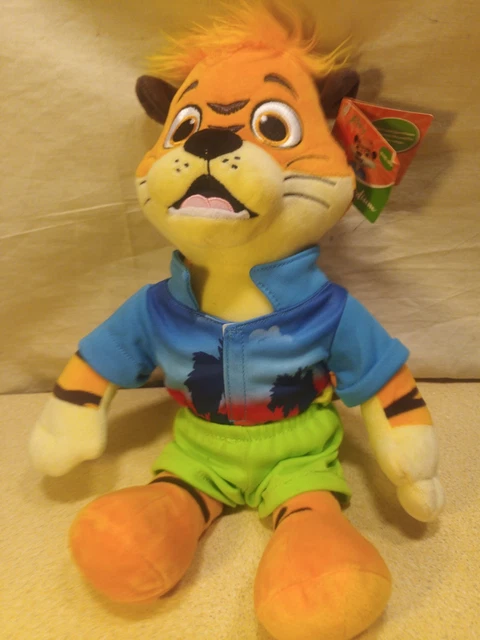 RORY THE TIGER Plush Soft Toy Vintage Haven Holidays Seaside Squad Surf ...