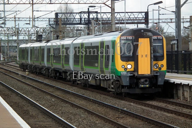 CLASS 350 350113, 4 car EMU, in London Midland at Northampton £0.75 ...