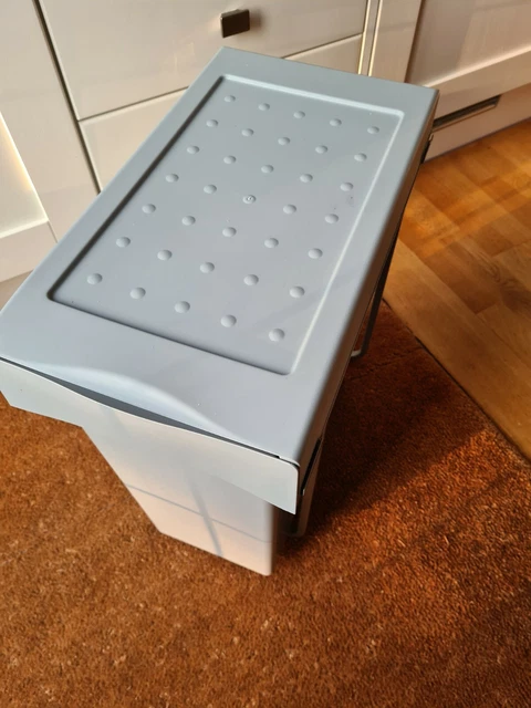HOWDENS PULL OUT Recycling Grey Waste Bin 54cm x 46cm x 26cm £50.00 ...