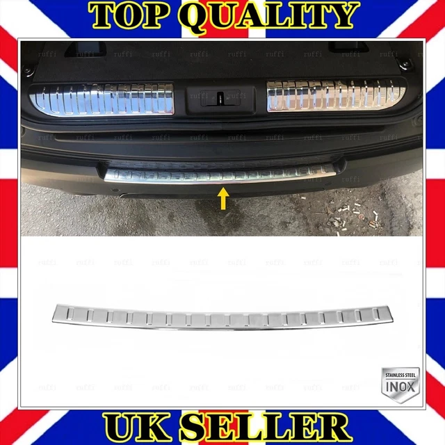 CHROME REAR BUMPER Protector S.STEEL RANGE ROVER SPORT L494 2014-UP £22 ...
