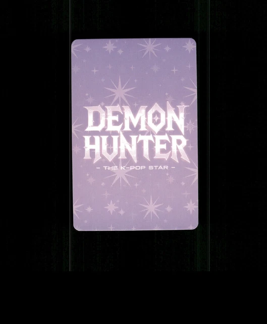KPOP DEMON HUNTERS Card K-Pop Demon Hunters Trading Card HUNTRIX Card £ ...