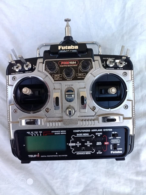 FUTABA 1024 PCM transmitter with 12 servos and 8 receivers £130.70 ...