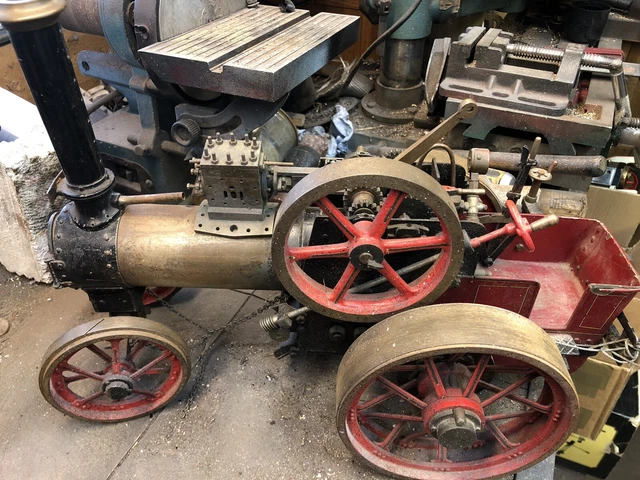 MODEL STEAM TRACTION Engine £700.00 - PicClick UK