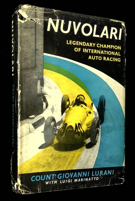 COMTE GIOVANNI LURANI, Luigi Marinatto / Nuvolari 1ère édition 1960 EUR ...