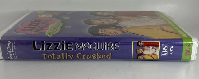 LIZZIE MCGUIRE TOTALLY Crushed Volume 4 VHS Obscure Disney Clamshell ...