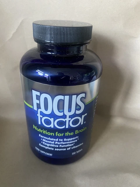 FOCUS FACTOR NUTRITION for Brain Support Memory Concentration Pack 150 ...