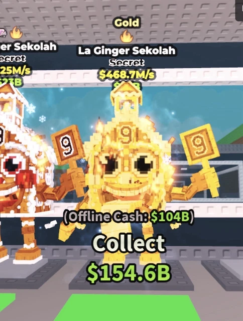 STEAL A BRAINROT - La Ginger Sekolah 468M/s $40.93 - PicClick AU