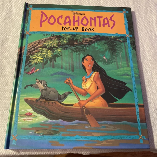 DISNEY'S POCAHONTAS PLAY-A-SOUND Book 1995 NEW BATTERIES Hardcover ...