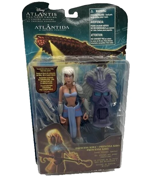 DISNEY ATLANTIS THE Lost Empire Princess Kida Action Figure 6" New BNIB ...