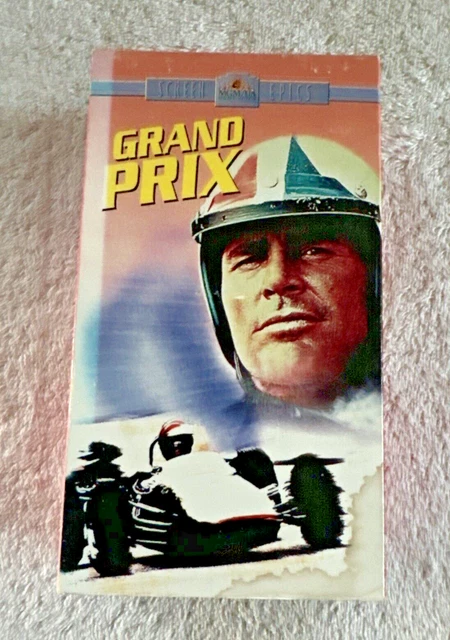 GRAND PRIX VHS Video James Garner Eva Marie Saint Auto Racing Epic ...
