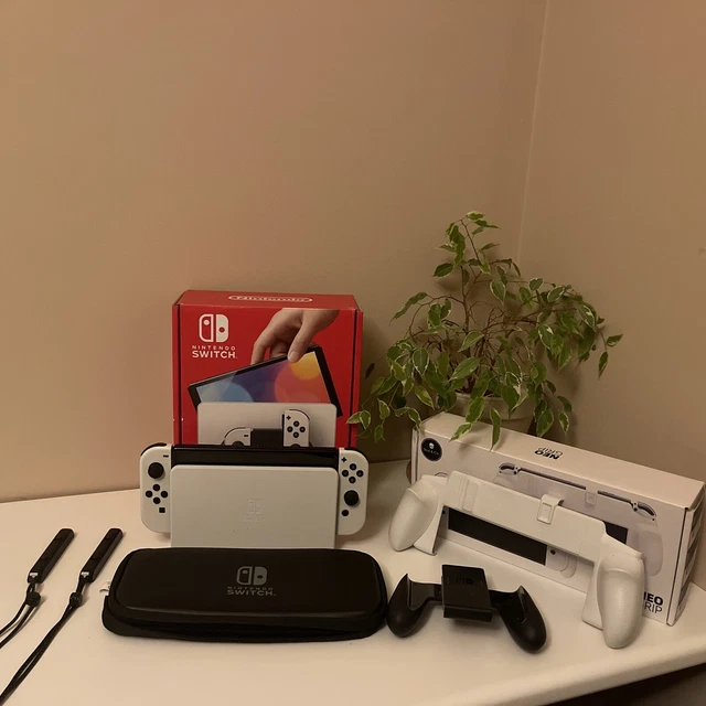 NINTENDO SWITCH OLED Model HEG-001 Handheld Console - 64GB - White £247 ...
