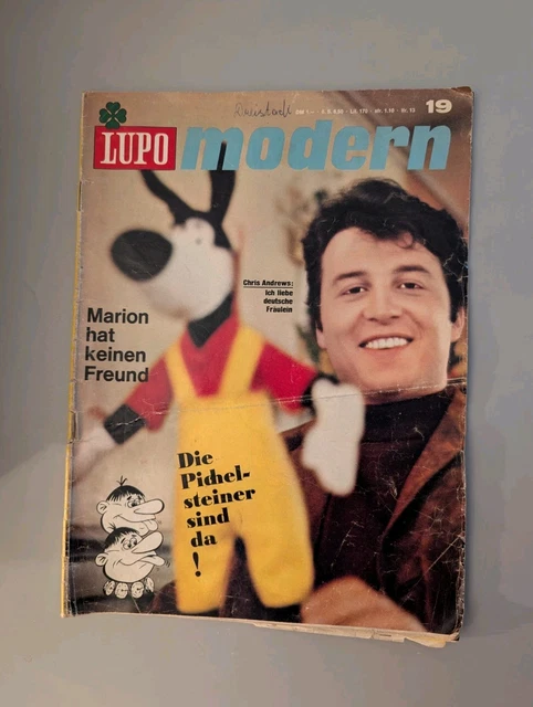 LUPO MODERN HEFT 19 (2.Jahrgang 1966/1967) Pavel/Kauka/Gevacur AG ...