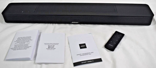 BOSE SMART SOUNDBAR 600 Dolby Atmos with Alexa Built-In, Bluetooth ...