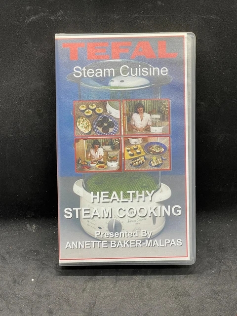 TEFAL STEAM CUISINE Vintage VHS Video Cassette Tape Cooking ...