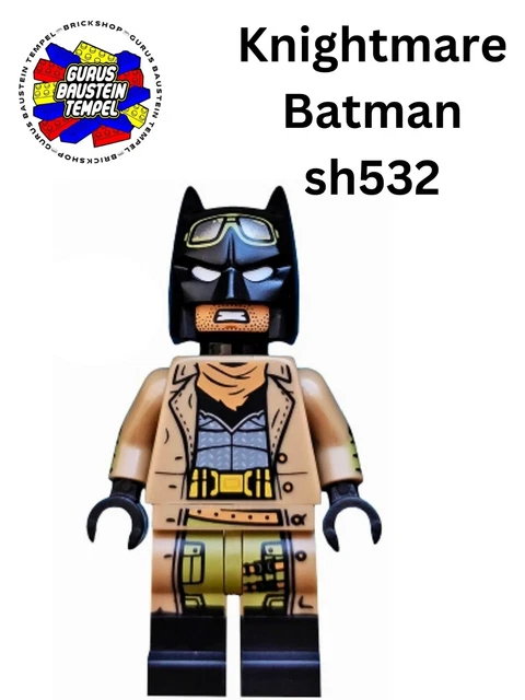 LEGO SUPER HEROES Figure Knightmare Batman with Cape sh532 DC Gotham ...