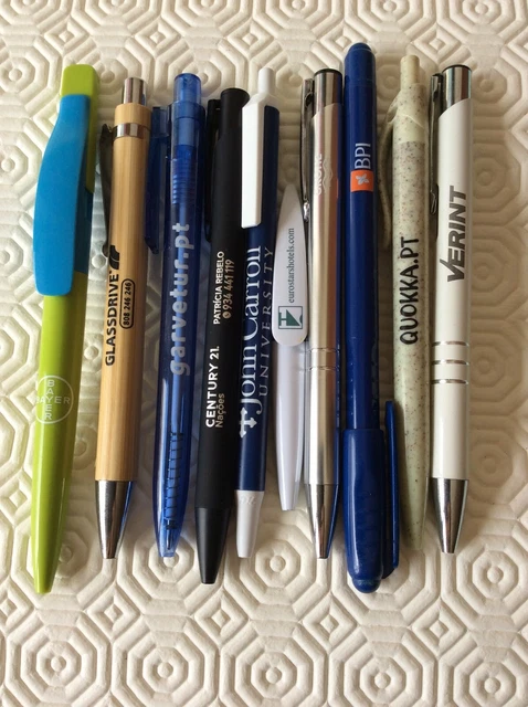 COLLECTABLE ADVERTISING PENS FROM PT ( Pack 10 PENS ) £10.79 - PicClick UK