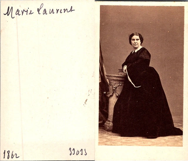 ACTRICE THÉÂTRE, LA comédienne Marie Laurent Vintage CDV albumen carte de visite EUR 99,00 ...