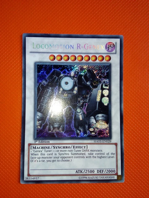 YU-GI-OH! CARD LOCOMOTION R-Genex HA03-EN029 Prima Edizione Eng Rara EUR 5,99 - PicClick IT