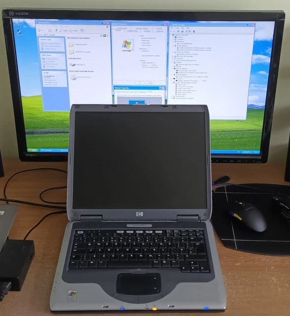 COMPAQ NX9020 LAPTOP 15" 736MB 40GB Windows XP SP3 SP4 DA0KT2MB6E0 ...