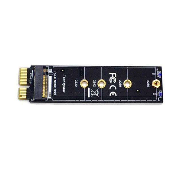 PCIE TO M2 Adapter NVMe SSD M2 PCIE X1 Riser PCI-E M Key Connector for ...