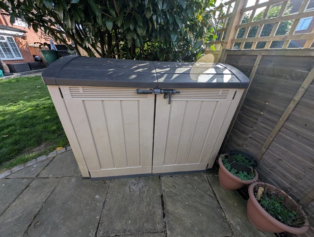 KETER STORE IT Out Ultra Storage Shed - Brown £77.08 - PicClick UK