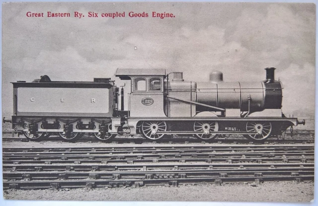 GREAT EASTERN RAILWAY. Six coupled Goods Engine. Locomotive Publishing ...