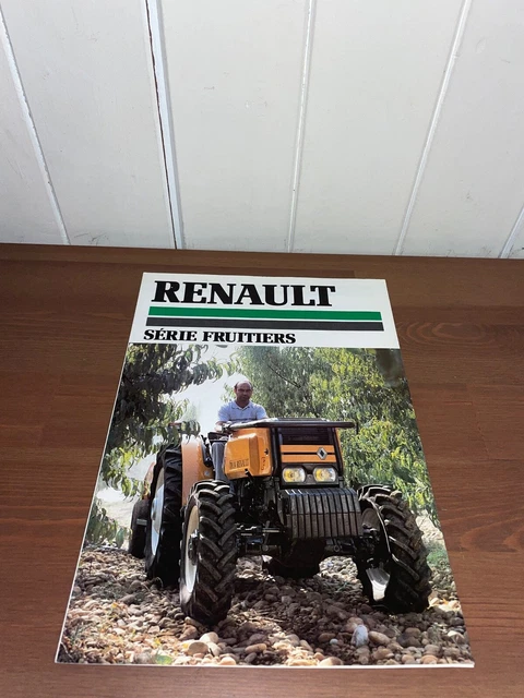 BROCHURE PROSPEKT PROSPECTUS TRACTEUR RENAULT SERIE FRUITIER tractor-traktor-ih EUR 5,99 ...
