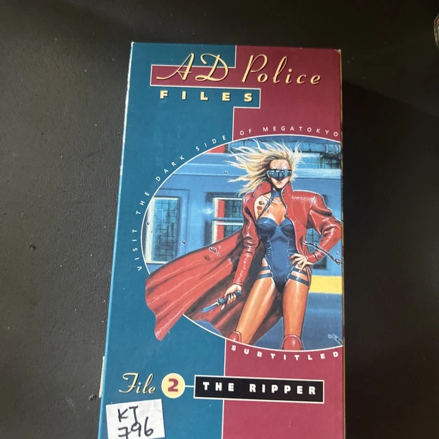 A.D. POLICE - File #2 The Ripper (VHS, 1990) £15.97 - PicClick UK