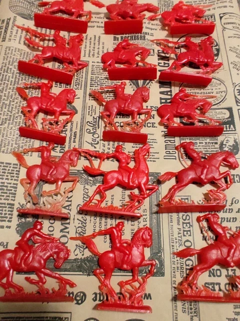 FIGURINES DE COLLECTION en plastique vintage Hommes de l'Armée Rouge ...