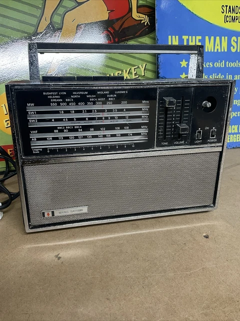 RETRO RADIO 1970’S Bush VTR178 Multiband Radio 1973 Made In Japan FREE ...
