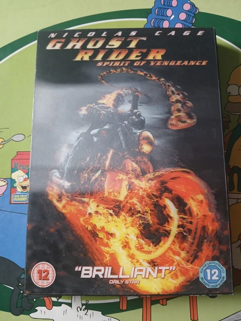GHOST RIDER - Spirit Of Vengeance (DVD, 2012) £4.35 - PicClick UK