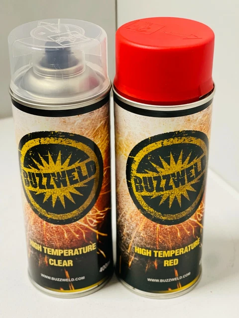CALIPER PAINT KIT Red Extreme High Temperature (basic) VHT EHT Buzzweld ...