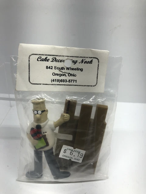 VINTAGE EARLY 2000’S New Dilbert Figure With Easel & Sticky Note Pad ...