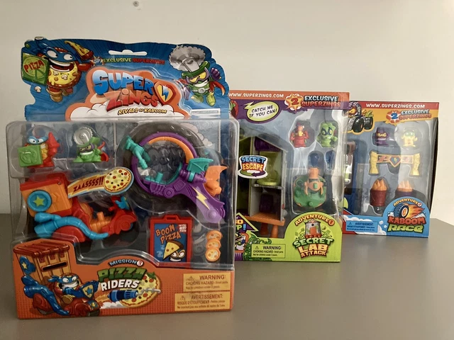 SUPERZINGS NUOVI - Pizza Riders - Lab Attack - Kaboom Race - Lotto ...