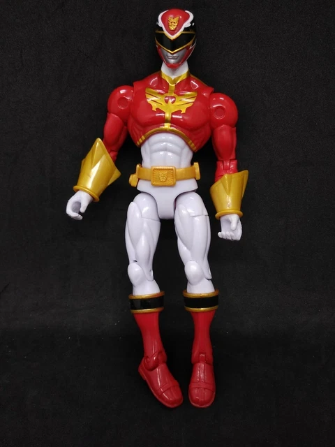 POWER RANGERS MEGAFORCE Ultra Morphin Red Ranger Action Figure Bandai ...