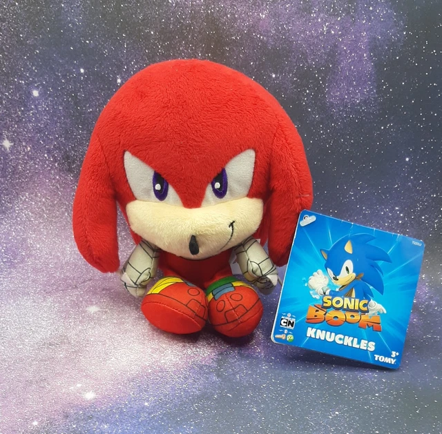 SONIC BOOM 6” Big Head KNUCKLES Plush TOMY ~ Sonic The Hedgehog NEW $18 ...