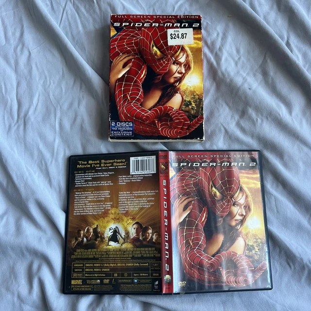 SPIDERMAN 2 (FULL Screen, Special Edition, DVD, 2002) $9.99 - PicClick CA