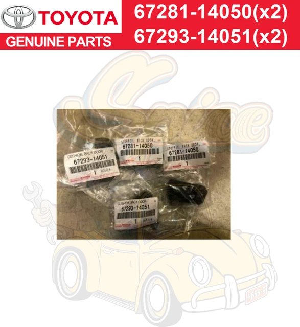 TOYOTA GENUINE JZA80 SUPRA MK4 Back Door Lower Stopper Cushion 4Qty Set ...