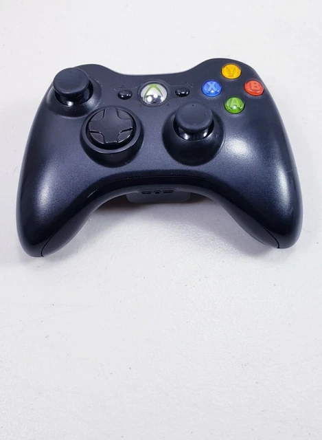 ORIGINAL MICROSOFT XBOX 360 Wireless Controller Black TESTED $19.95 ...