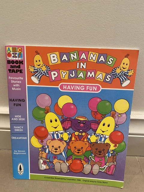 BANANAS IN PYJAMAS - Having Fun PB book (no Tape ) $6.90 - PicClick AU